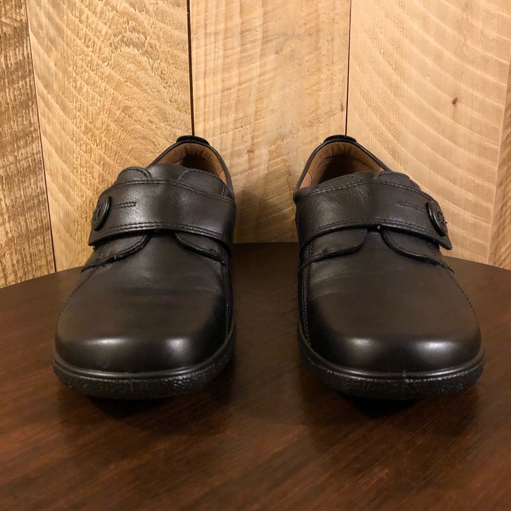 Hotter Comfort Concept Black Shoes - Gem